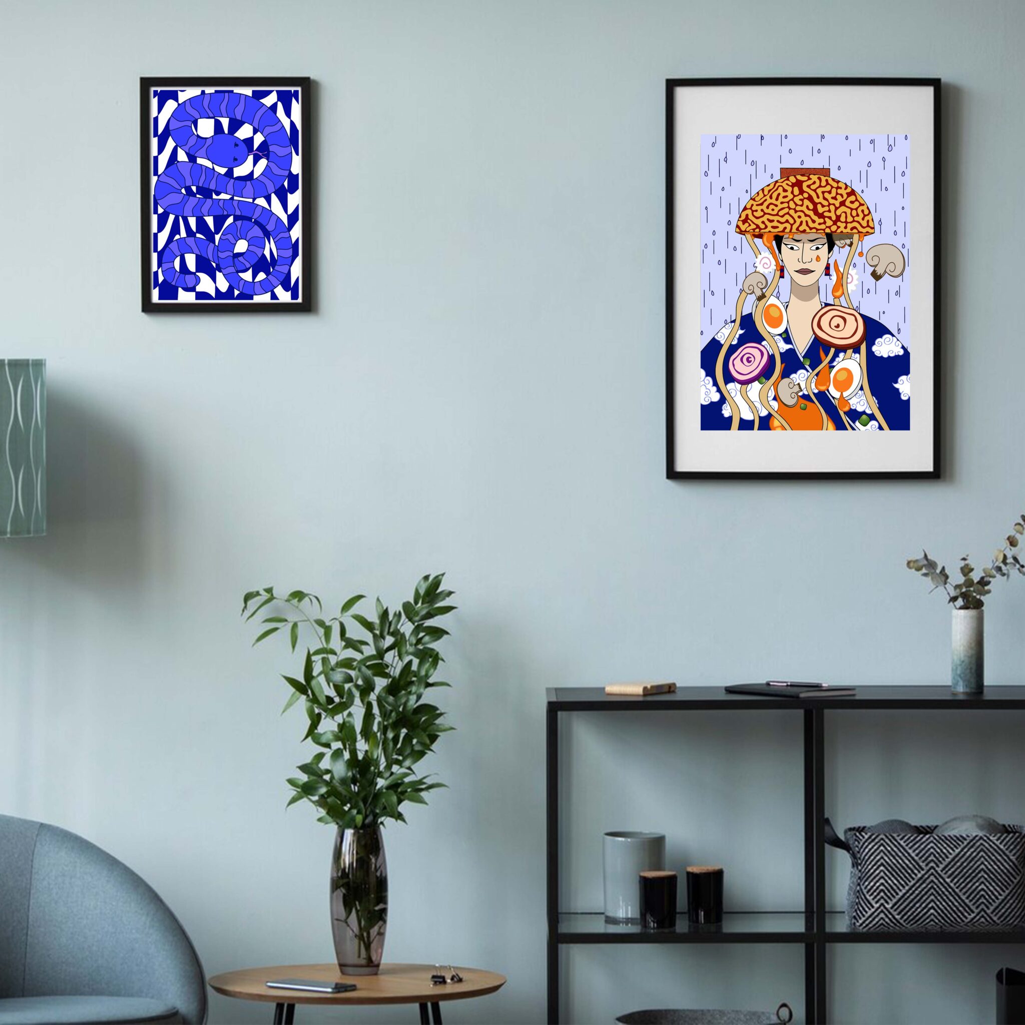 Poster « Noodle accident » | Bubblee