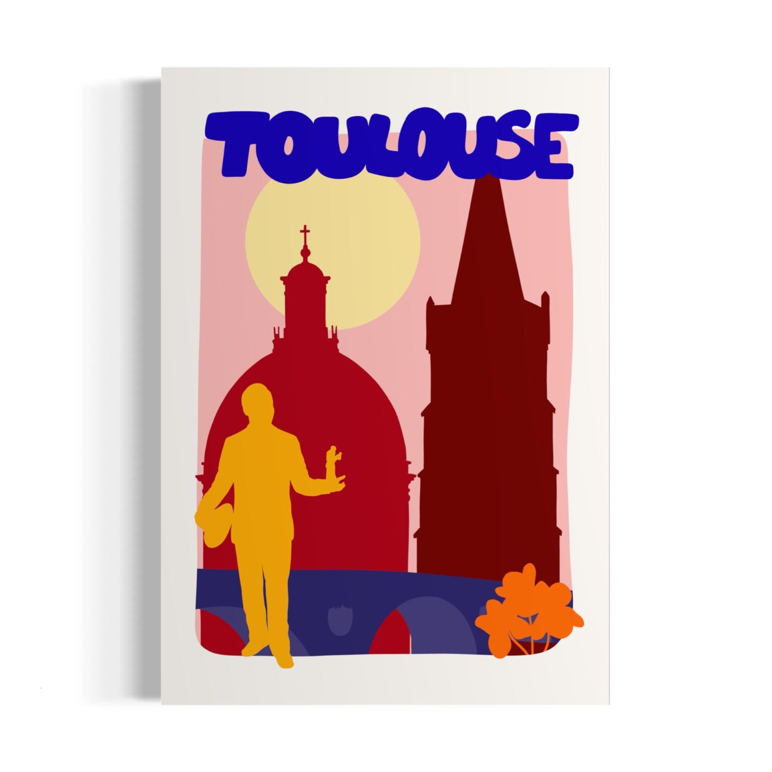 Poster « Toulouse » | Bubblee