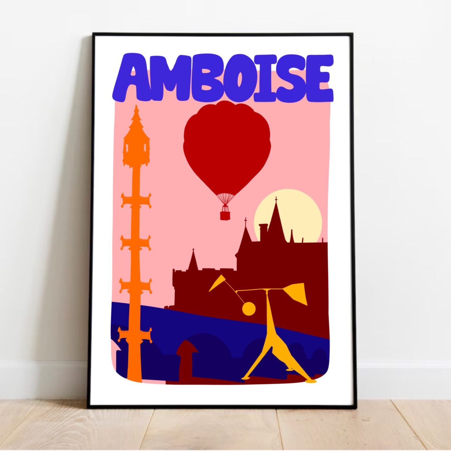 Poster « Amboise » | Bubblee