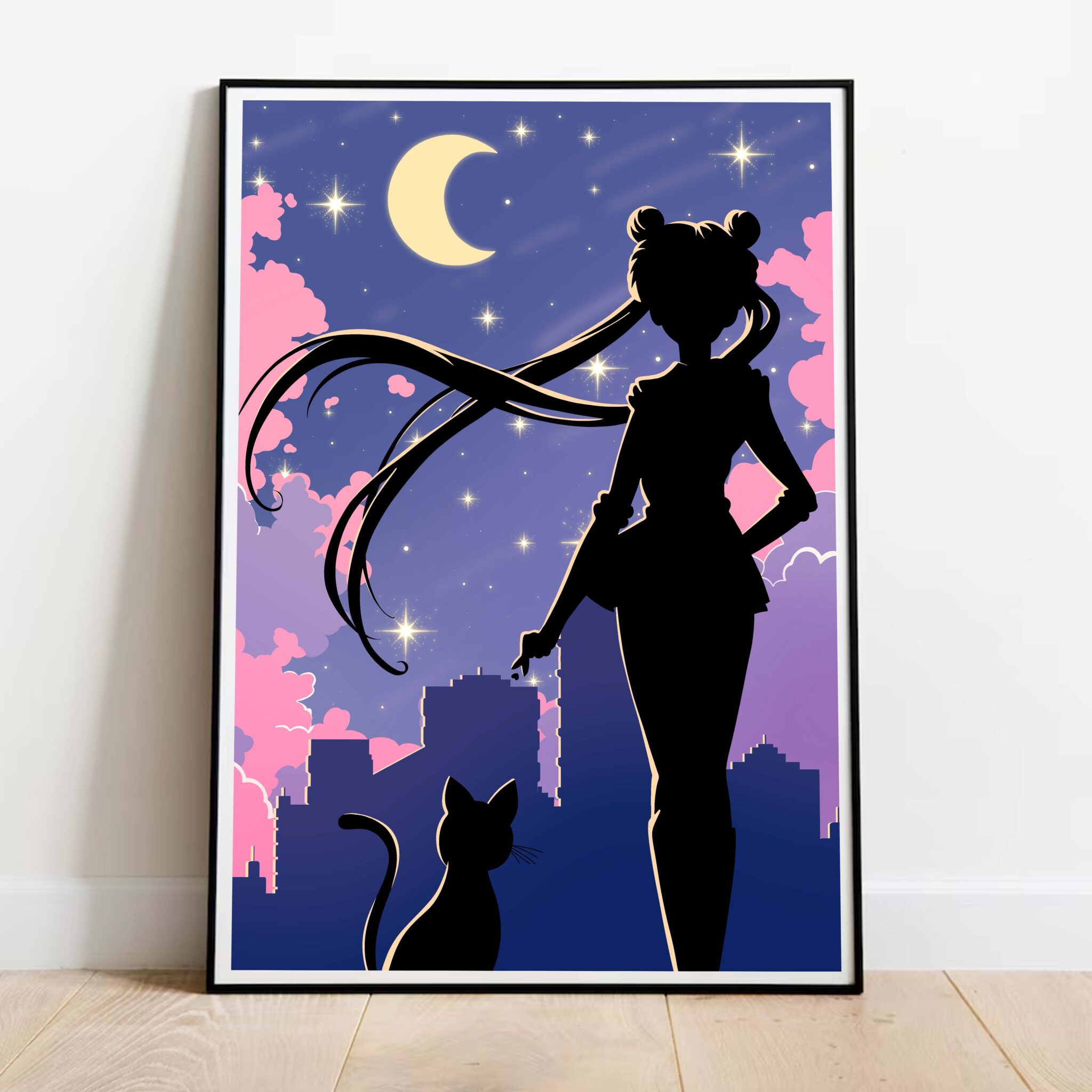 Poster « Night Walk » | Bubblee