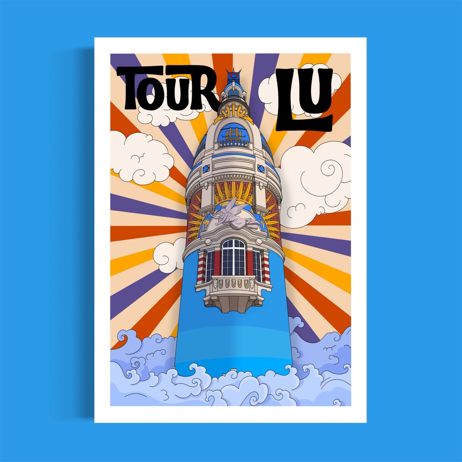 Poster « Tour LU » | Bubblee
